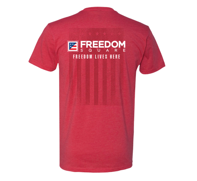 FS Freedom Lives Here – Freedom Square Apparel